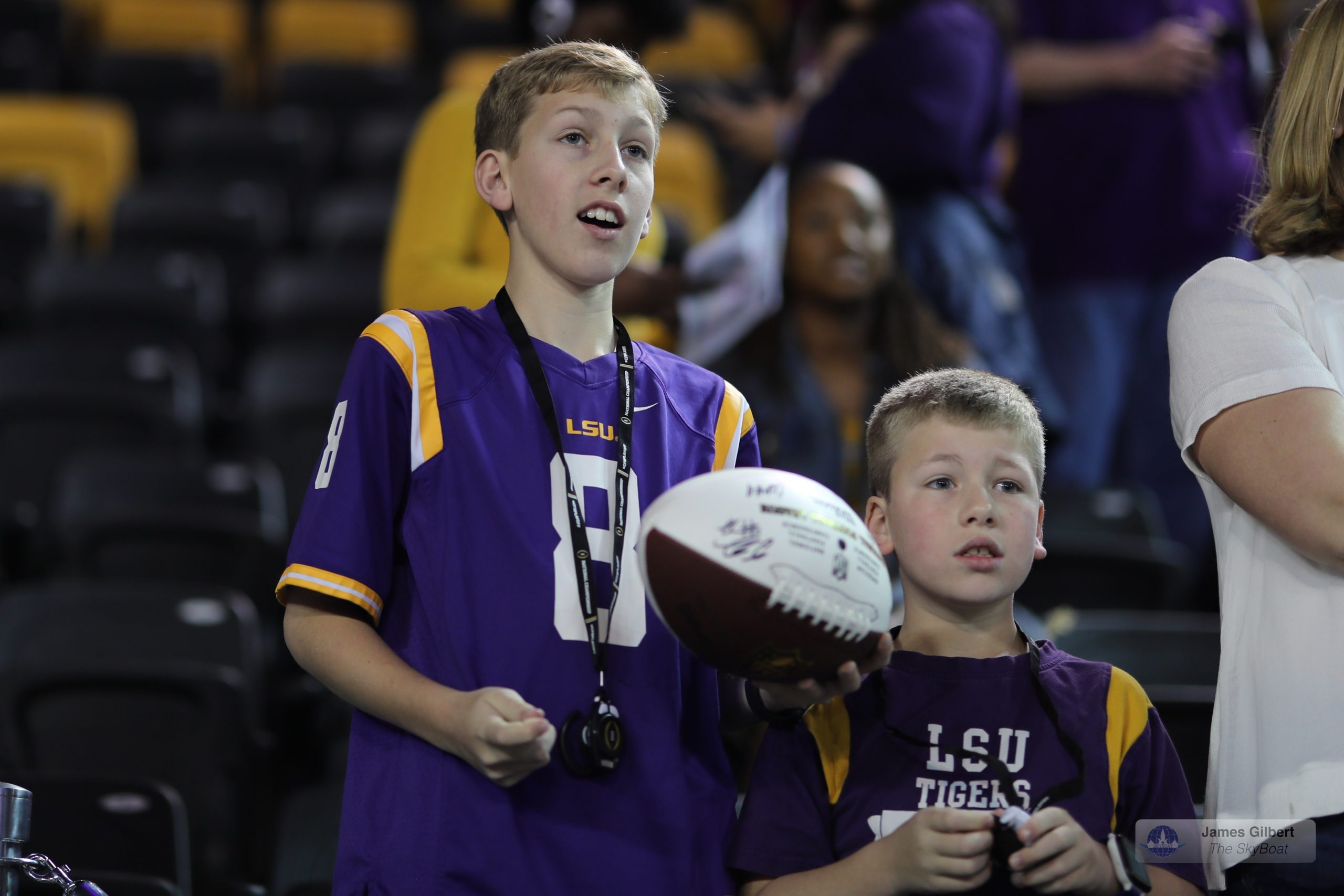 LSU Media Day - 2020 CFP National Championship - SkyBoat