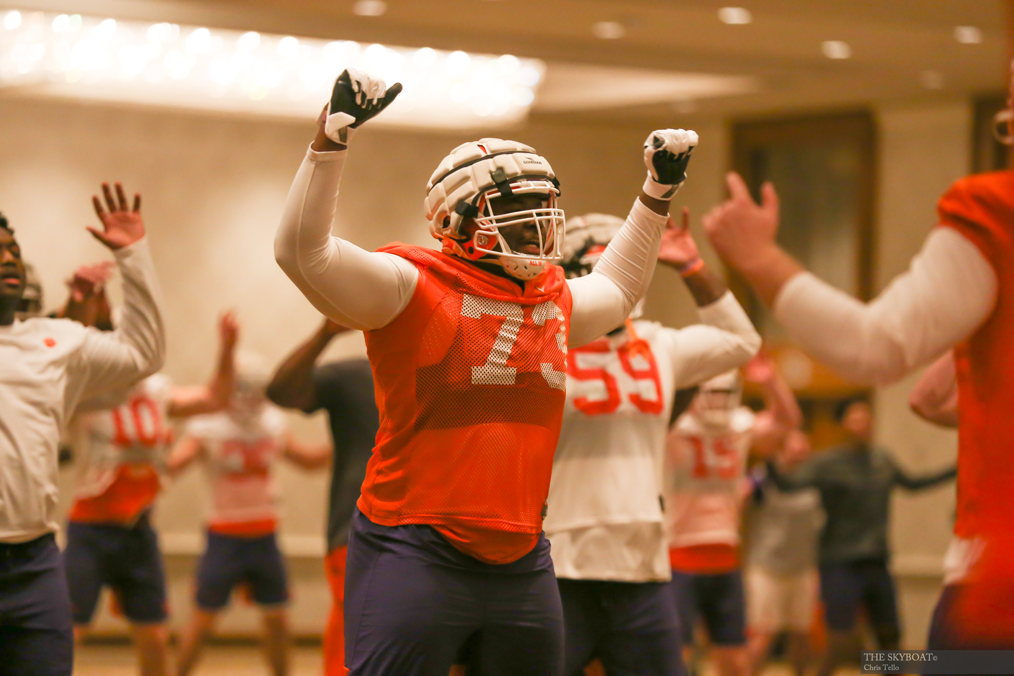 Clemson Practice Gallery - 2020 CFP National Championship - SkyBoat